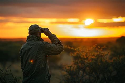 Conducting Wildlife Migration Surveys Ar Generative Ai Premium Ai Generated Image