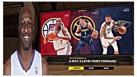 THIS 6 10 POINT FORWARD IS UNSTOPPABLE ON NBA 2K23 NEXT GEN CRAZY 2