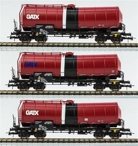 Memoba Produktdetail Roco Ro Tlg Set Knickkesselwagen Zaes GATX Epoche VI
