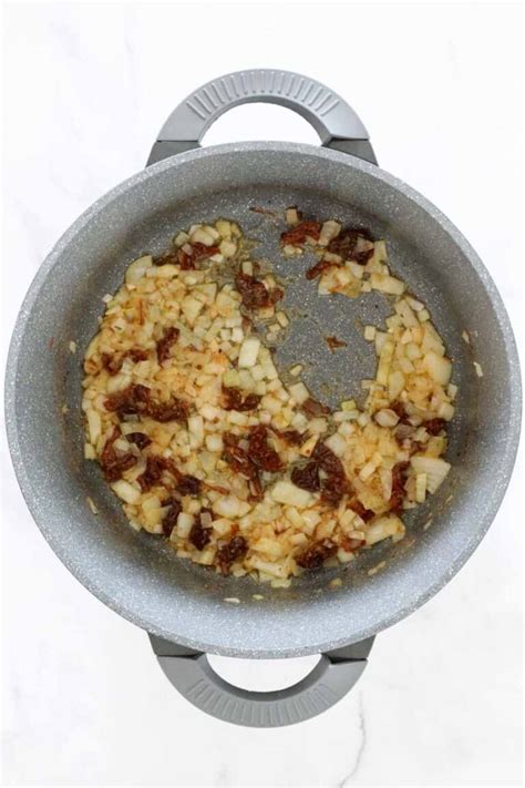 Creamy Chicken Pumpkin Risotto Sun Dried Tomatoes And Spinach Bake