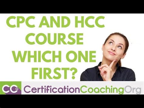 CPC And HCC Coder Course Which One First