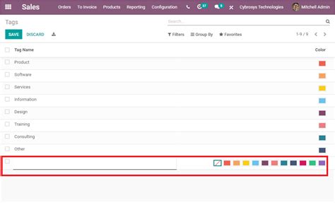 Configuration And Benefits Of Tags In The Odoo Sales Module