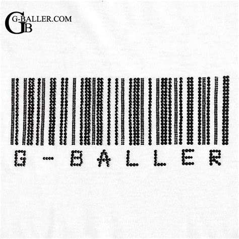 スワロtシャツ バーコードロゴ G Baller スワロフスキー