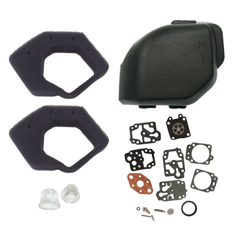 غطاء مرشح الهواء عنصر Assy لهوندا Gx25 Hht25s Carb إصلاح التمهيدي لمبة