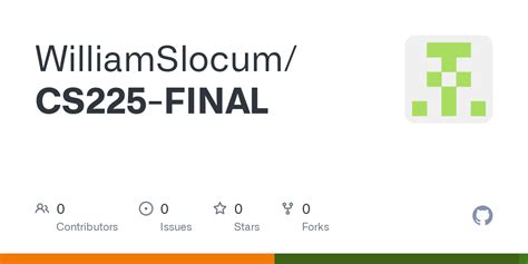 Github Williamslocum Cs Final