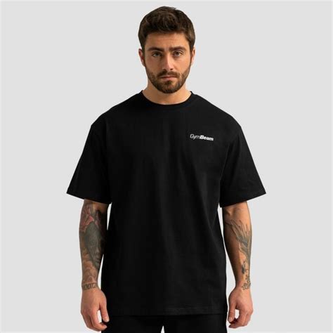 Oversized Limitless T Shirt Black Gymbeam