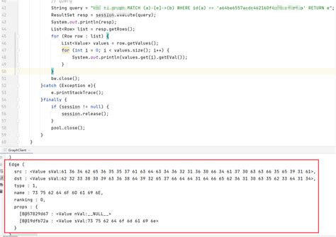 Nebula Java 结果显示 问题 Nebulagraph 技术社区