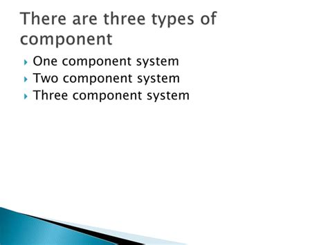 Application Of Phase Rule To Three Component System Pptx Chemistry Science