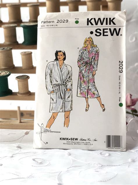 Kwik Robe Pattern By Kerstin Martensson All Sizes Original Etsy