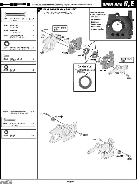 Hpi Manual Rs4 Mini • Rcscrapyard Radio Controlled Model Archive