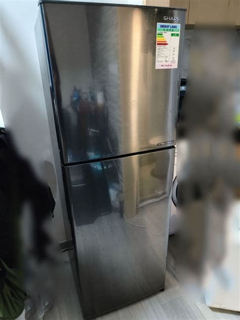 Sharp雙門變頻雪櫃 224升 家庭電器 廚房電器 雪櫃及冰櫃 Carousell