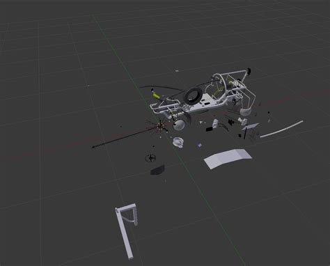 So I Imported This 3ds Model Into Blender And It Looks Like This What