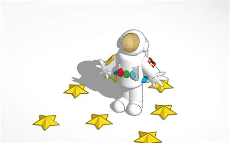 3d Design Traje Espacial Valentina Ana🧑‍🚀🌝☄️ Tinkercad