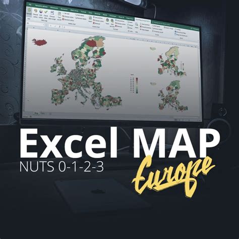 Excel Map Europe NUTS 0 1 2 3 Maps For Excel Simple Excel Add In To