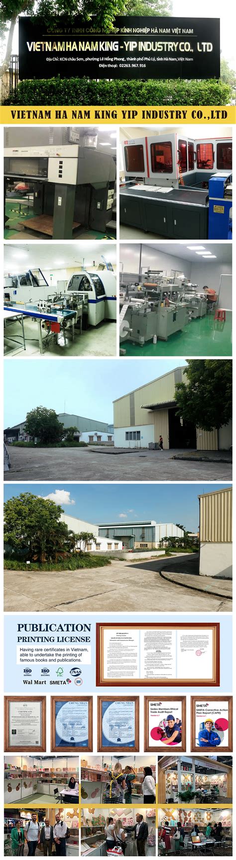 Kraft Paper Cardboard Packaging File Folder Presentation Multi Pocket