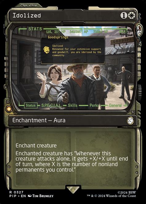 Idolized · Fallout Pip 17 · Scryfall Magic The Gathering Search