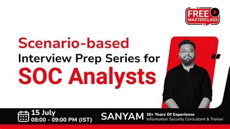 Scenario Based Interview Prep Series For Soc Analysts