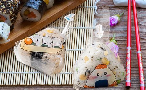 Totority Triangle Onigiri Wrappers Sandwich 250pcs