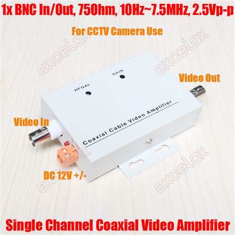 Channel In Out Analog CVBS Coaxial Cable Video S Grandado