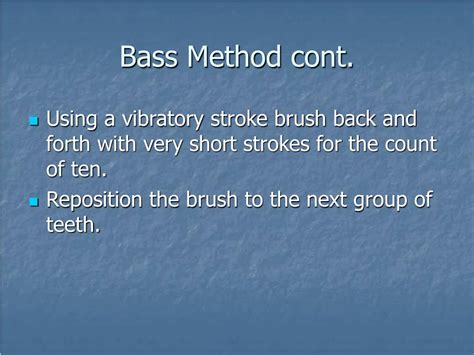 Ppt Proper Toothbrushing Techniques Powerpoint Presentation Free