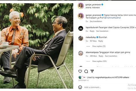 Terungkap Kekayaan Mahfud MD Sebagai Cawapres Ganjar Pranowo