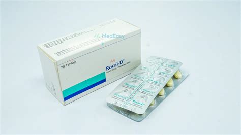 Rocal D 500 Mg200 Mg Tablet রোক্যাল ডি ট্যাবলেট Medeasy