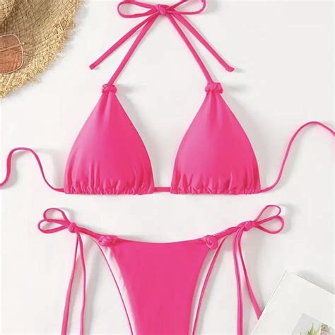 Rose Bikini Set Depop