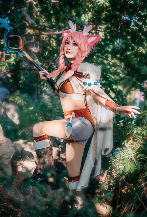 《王者荣耀》瑶cosplay 次元岛