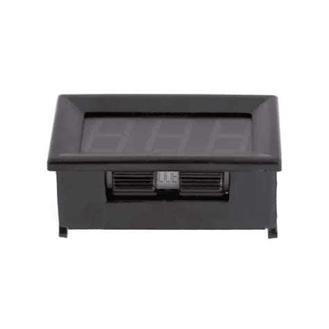 Voltímetro Digital 12v Medidor De Tensão Até 100 Volts Led Vermelho