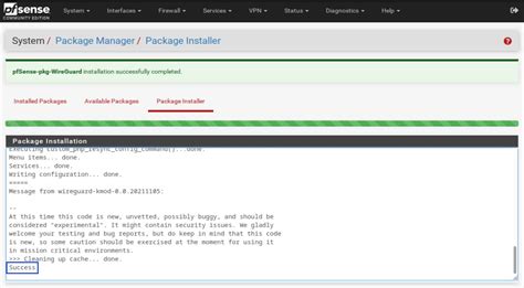 Setup A Road Warrior VPN With WireGuard In PfSense