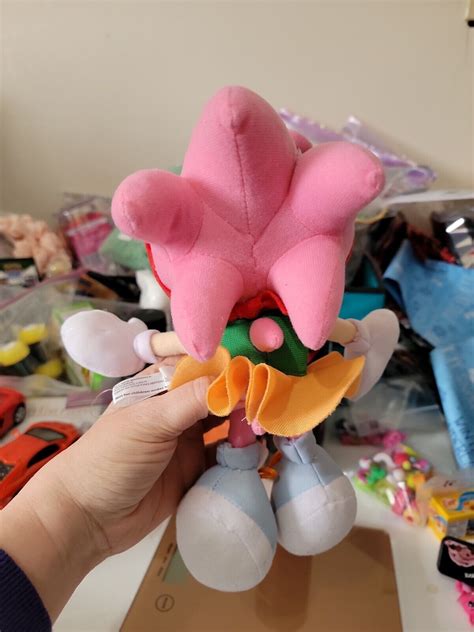 Mavin Ge Animation Genuine 8 Sonic The Hedgehog Classic Amy Rose Stuffed Plush