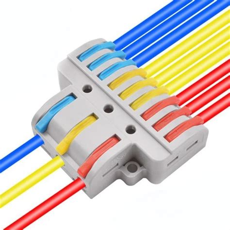 In Out Wago Spl Universal Compact Wire Wiring Connector Flux Electronix