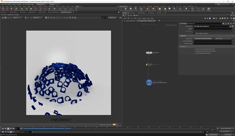 Redshift Instances Spawning In Sphere Shape R Houdini