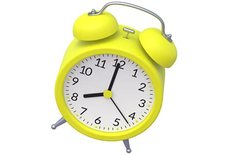 흰색 배경에 고립 된 노란색 빈티지 아날로그 알람 시계 3d 렌더링 계시기에 대한 스톡 사진 및 기타 이미지 계시기 고풍스런 골동품 Istock