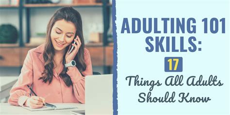 17 Things All Adults Should Know