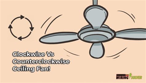 Clockwise Vs Counterclockwise Fan Differences Between Ceiling Fan