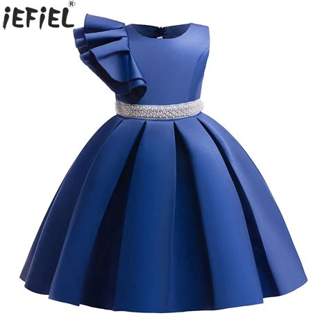 Детское бальное платье на день рождения для девочки вечернее свадебное платье принцессы с