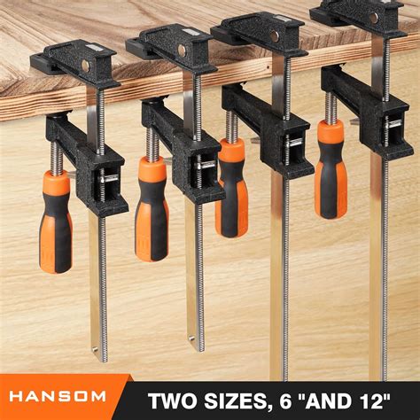 Klem Clamp Jepit F Clamp Papan Kayu Clamp Penjepit Kayu Besi