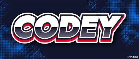 Codey Text Effect And Logo Design Name