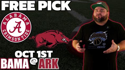 Alabama Vs Arkansas College Football Week 5 Predictions The Sauce
