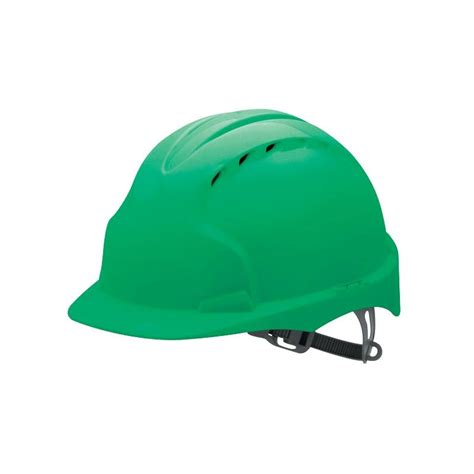 Evo2 Vented Green Safety Helmet Green Jsp Garden Equipment Review