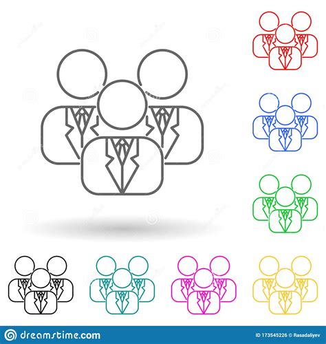 Satellite Multi Color Style Icon Simple Thin Line Outline Vector Of Media Icons For Ui And Ux