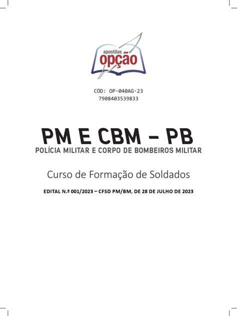 Pm Cbm Pb Soldado Pdf
