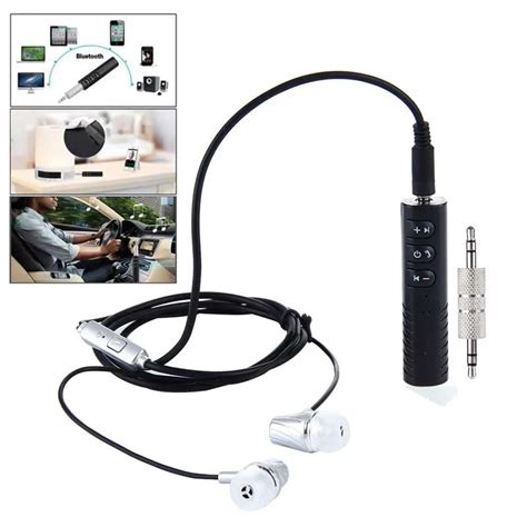 Bluetooth Receiver Adapter Handsfree Car Kits Audio Adapter For Car Audio Wired Earphones