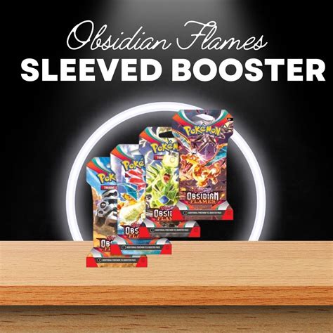 Pokemon Obsidian Flames Sleeved Booster Hobbies And Toys Toys And Games