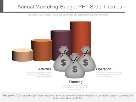 Annual Marketing Budget Ppt Slide Themes Presentation PowerPoint