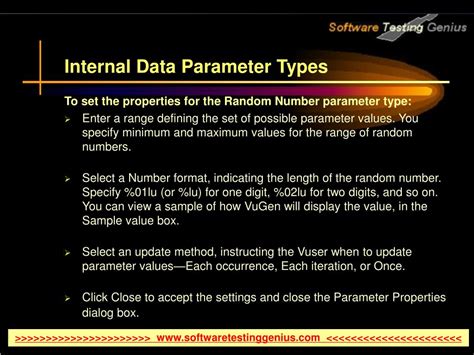 Ppt Parameterization Advanced Vuser Scripts In Hp Loadrunner Powerpoint Presentation Id874825