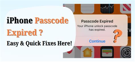 How To Fix Iphone Passcode Expired 2025 [easy And Quick]