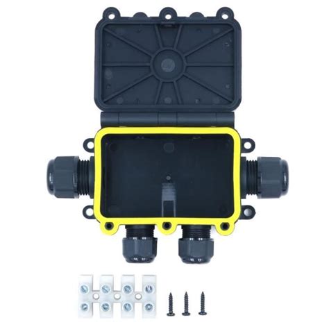 voies IP étanche câble électrique connecteur boîte de jonction V A M profondeur M