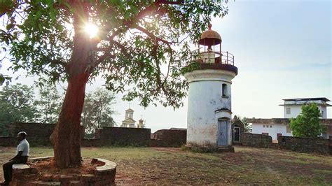 Lighthouse Inside Thalassery Fort Kerala Tourism